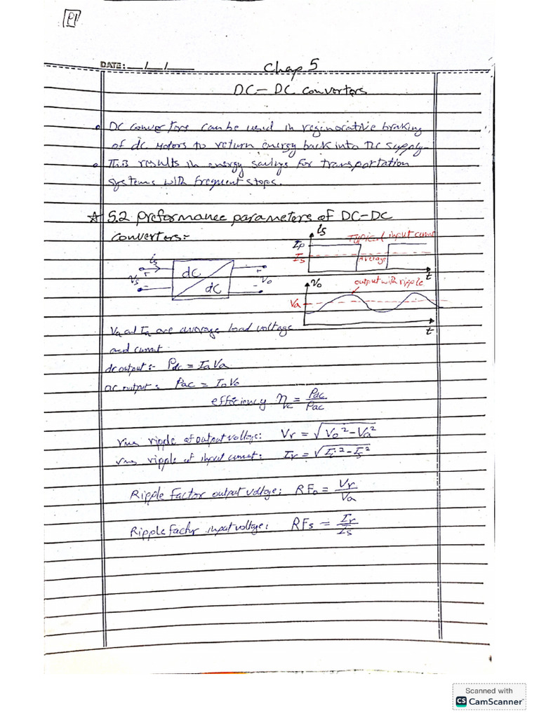 Ch5 DC-DC Converters | PDF
