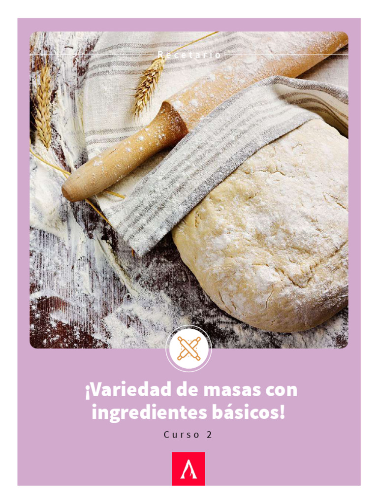 Recetario Curso 2 | PDF | Panes | Levadura