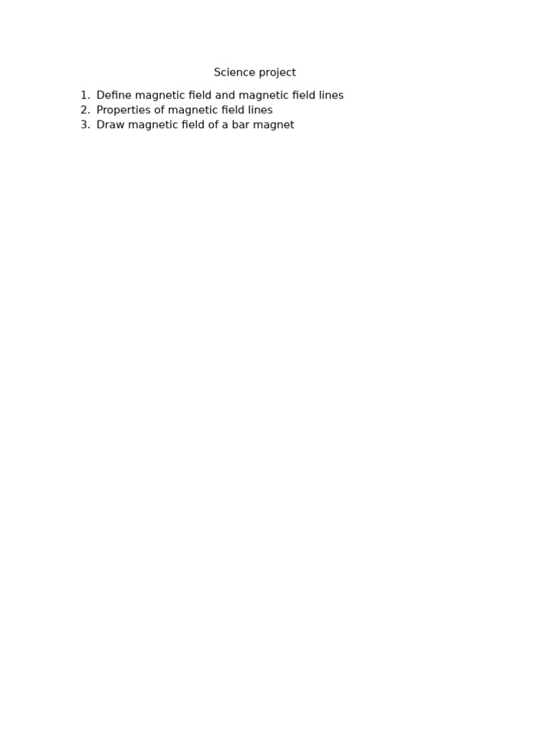 Science Project Class 10th. | PDF