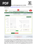 PICME 2.0: RCH ID Registration Guide | PDF | Pregnancy | Childbirth