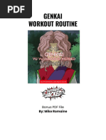 Katsuki Bakugo Workout PDF | PDF | Strength Training | Physical Fitness