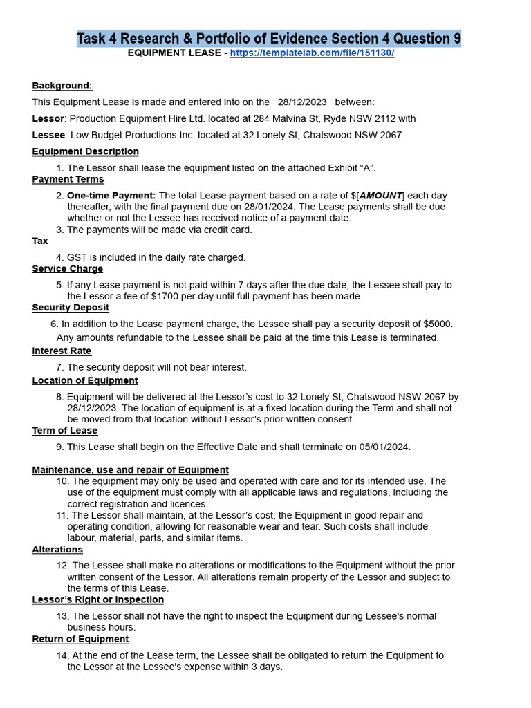 Task 4 Research Portfolio of Evidence Section 4 Question 9 | PDF ...