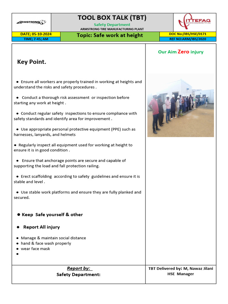 TBT,05-10,Safe Work at Height | PDF