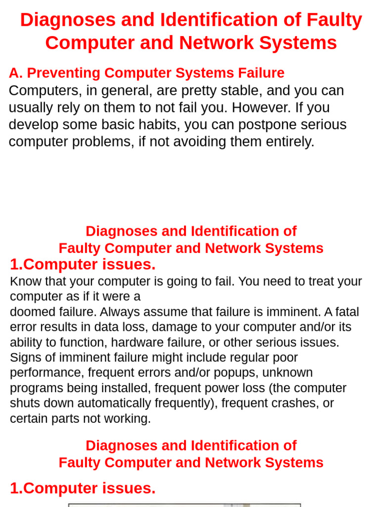 Preventing Computer Systems Failure | PDF | Backup | Random Access Memory