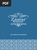 Zaitoon Menu - 2024 | PDF | Salad | Kebab