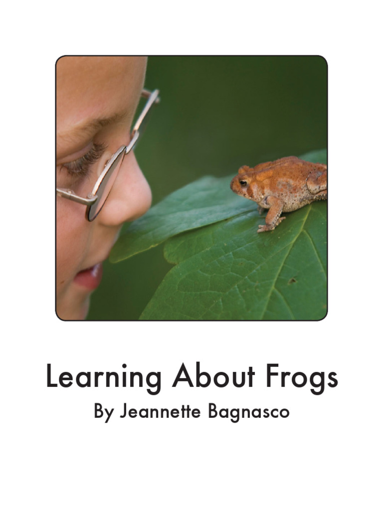 All About Frogs | PDF | Frog | Amphibian