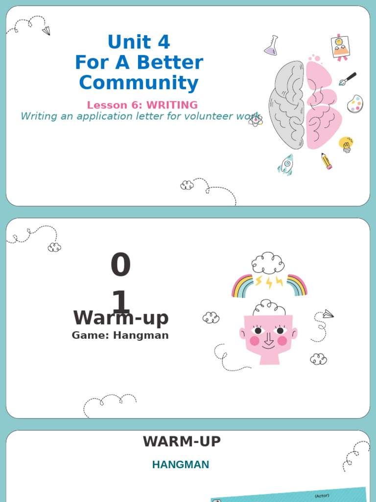 Unit 4 - Lesson 6 - Writing | PDF