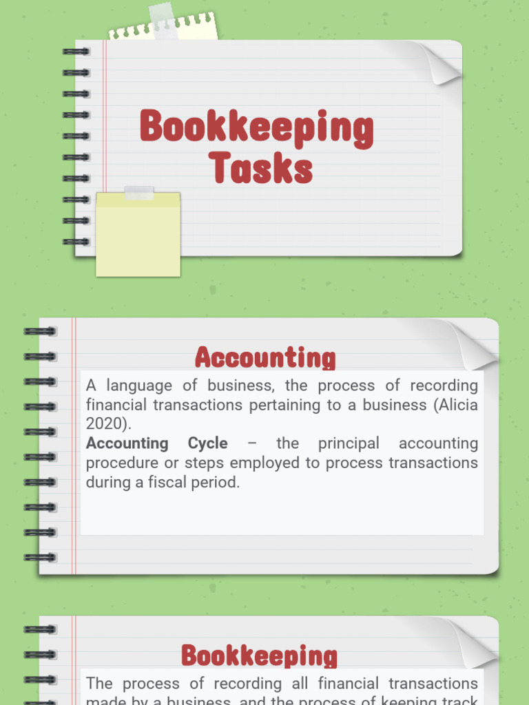 10 Basic Bookkeeping | PDF | Accounts Payable | Bookkeeping