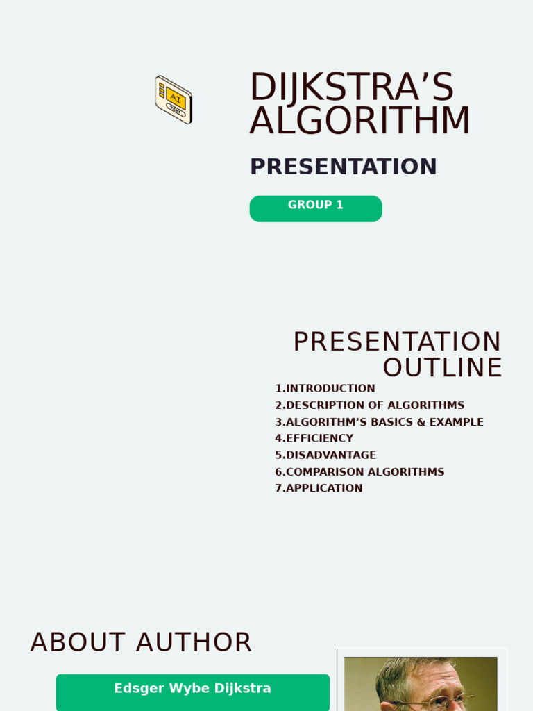 Dijkstra’s Algorithm | PDF | Discrete Mathematics | Computer Science