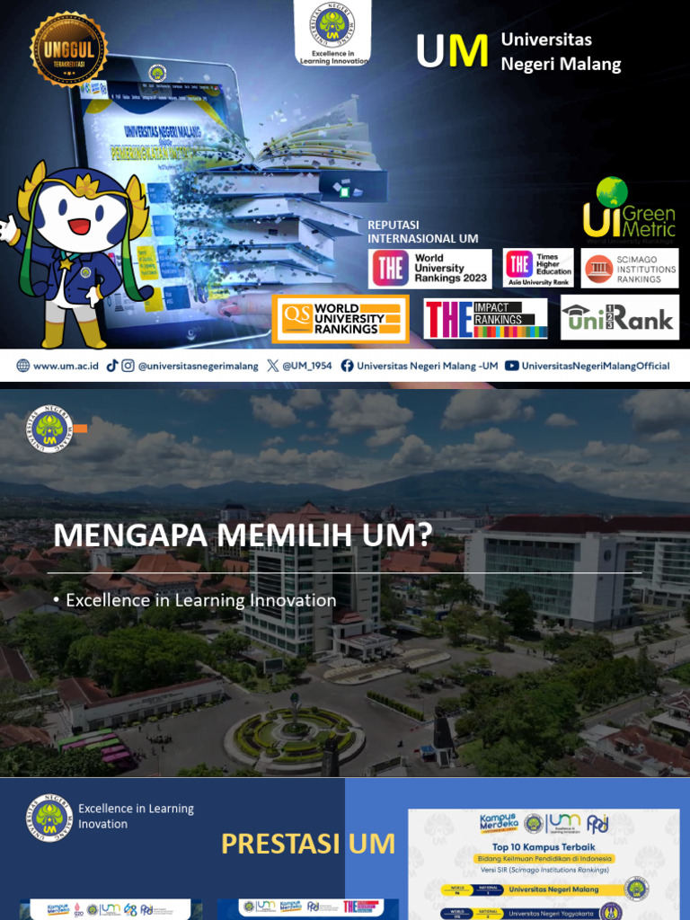 Jalur Mandiri Seleksi Mahasiswa UM | PDF