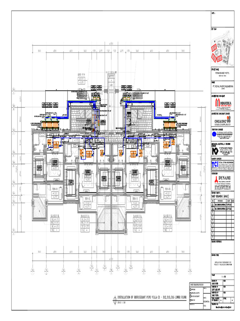 AC SINGLE WALL MOUNTED FOR LINEN & IDF, Villa C1 (Outdoor Position) | PDF