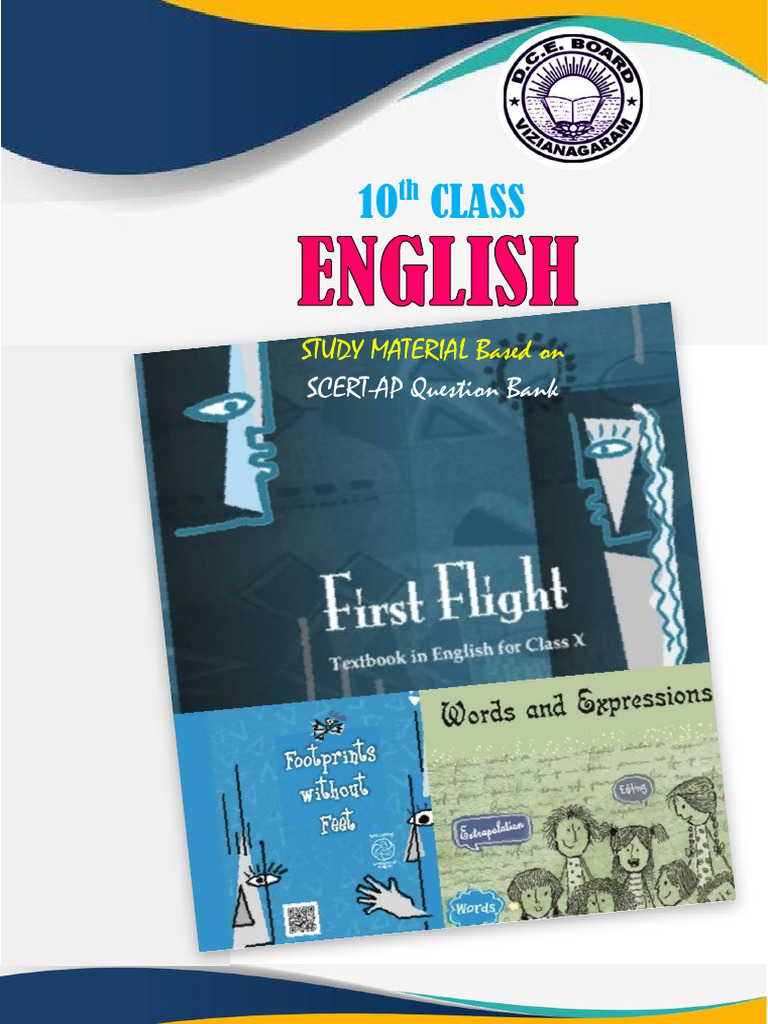10th Class English Study Material 2025 | PDF | Hail | Tea