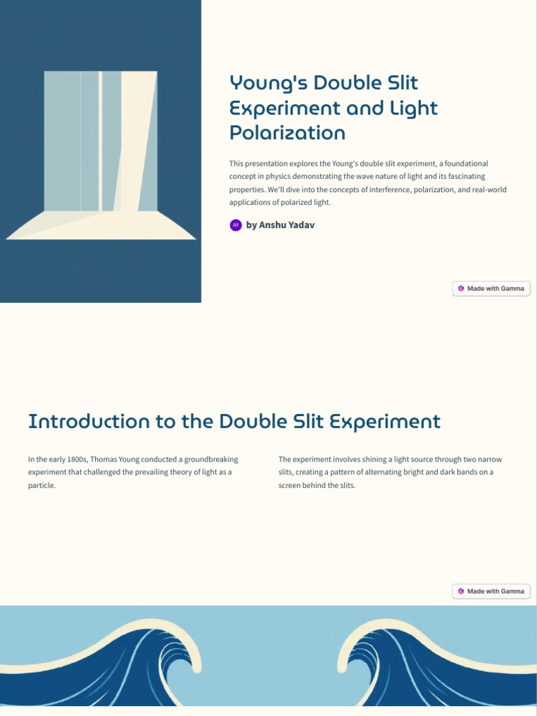 Youngs-Double-Slit-Experiment-and-Light-Polarization | PDF ...