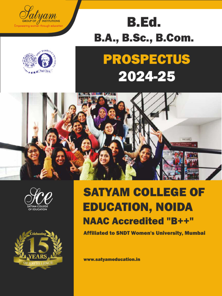 prospectus -satyam | PDF | Academic Degree | Bachelor's Degree