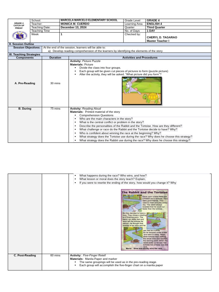 CUF 3rd Quarter Week 1 | PDF | Teaching | Learning Methods