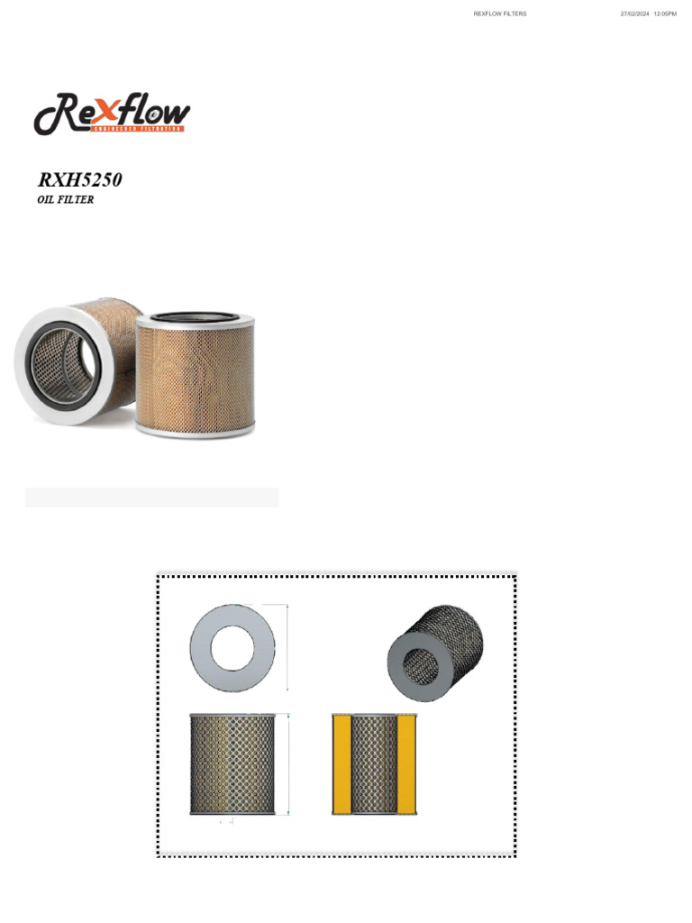 REXFLOW DATA SHEET OIL | PDF