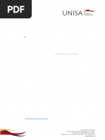 Unisa Social Work Assessment Details | PDF