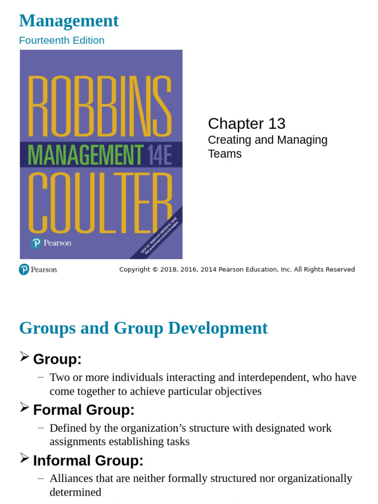 Lecture 10 Creating and Managing Teams 04102024 042903pm | PDF | Goal ...