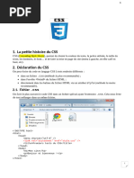 Cours Css Complet | PDF | Html | Langage de balisage