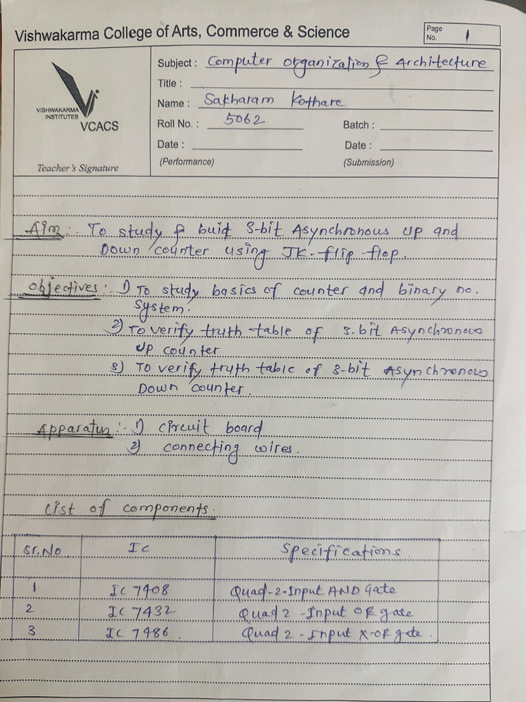 Coa Practical 8 | PDF