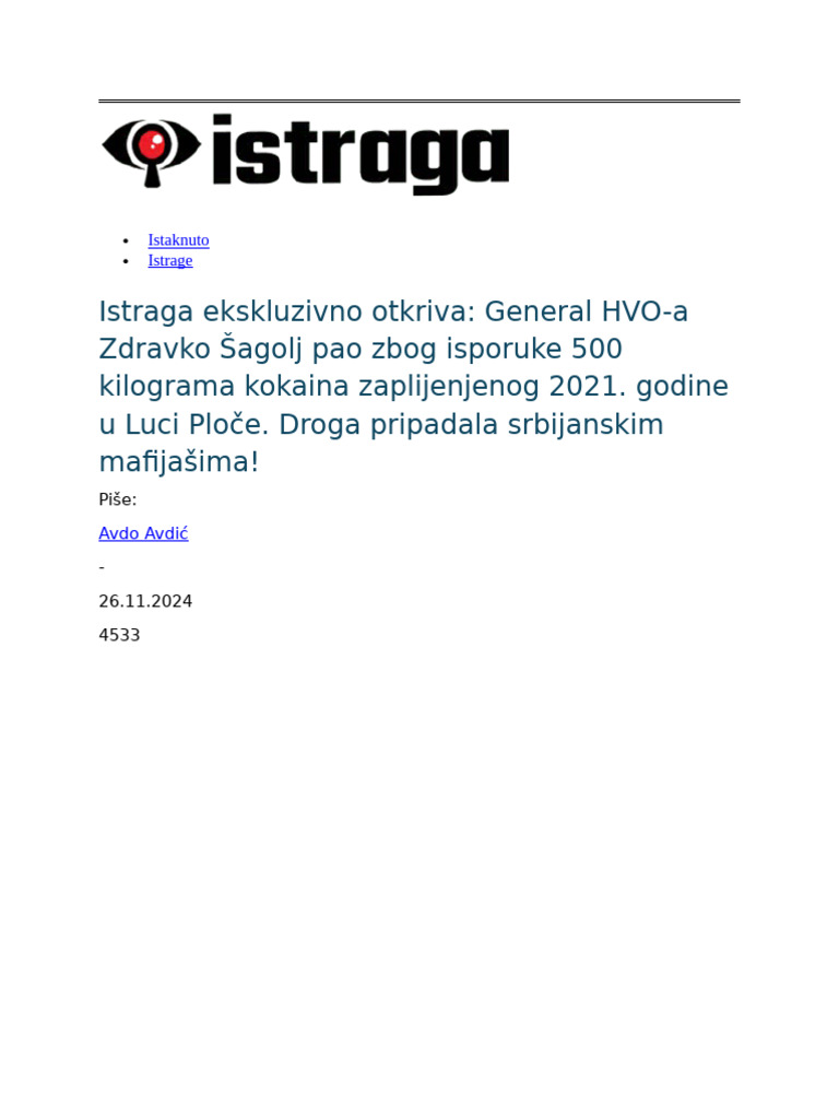 Droga | PDF