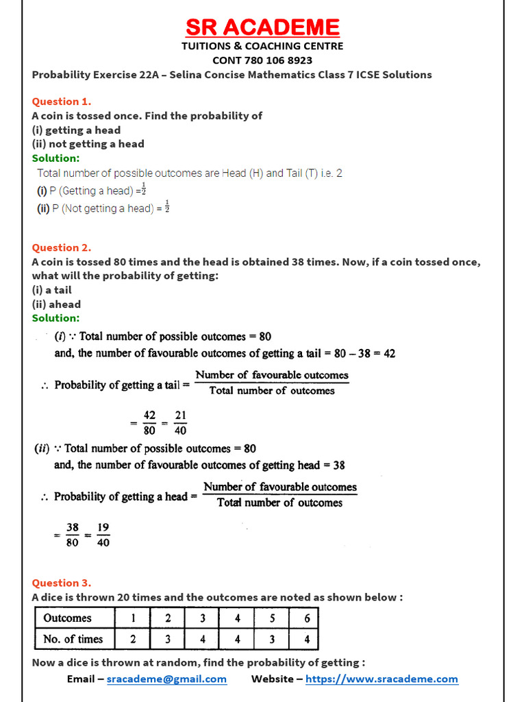 probability | PDF | Probability | Probability Theory