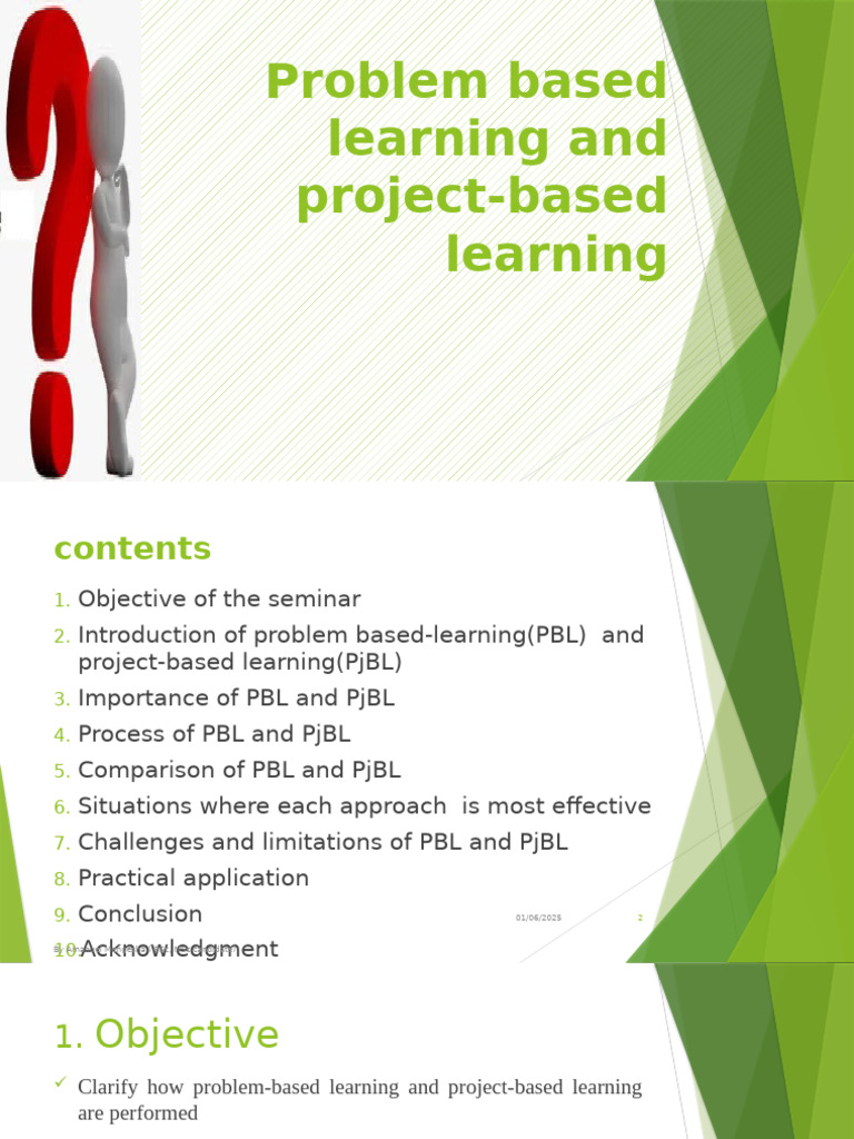 Problem Based Learning and Project-Based Learning | PDF | Project Based Learning | Psychology