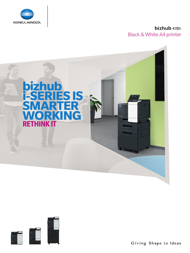 bizhub_4701i_Datasheet | PDF | Printer (Computing) | Computer Keyboard