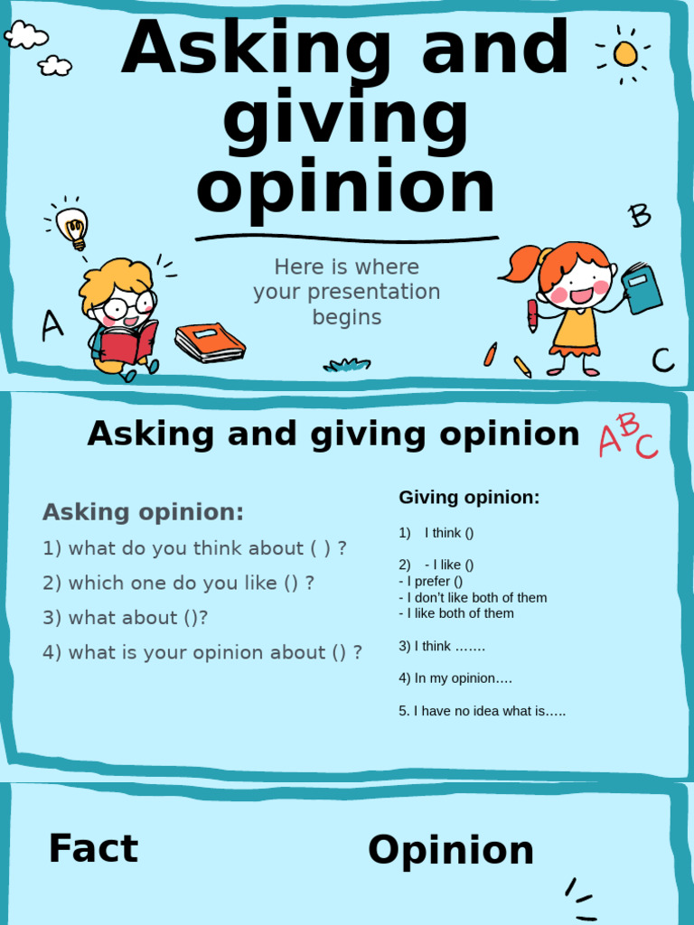 Asking and Giving Opinions Guide | PDF | Jupiter | Planets