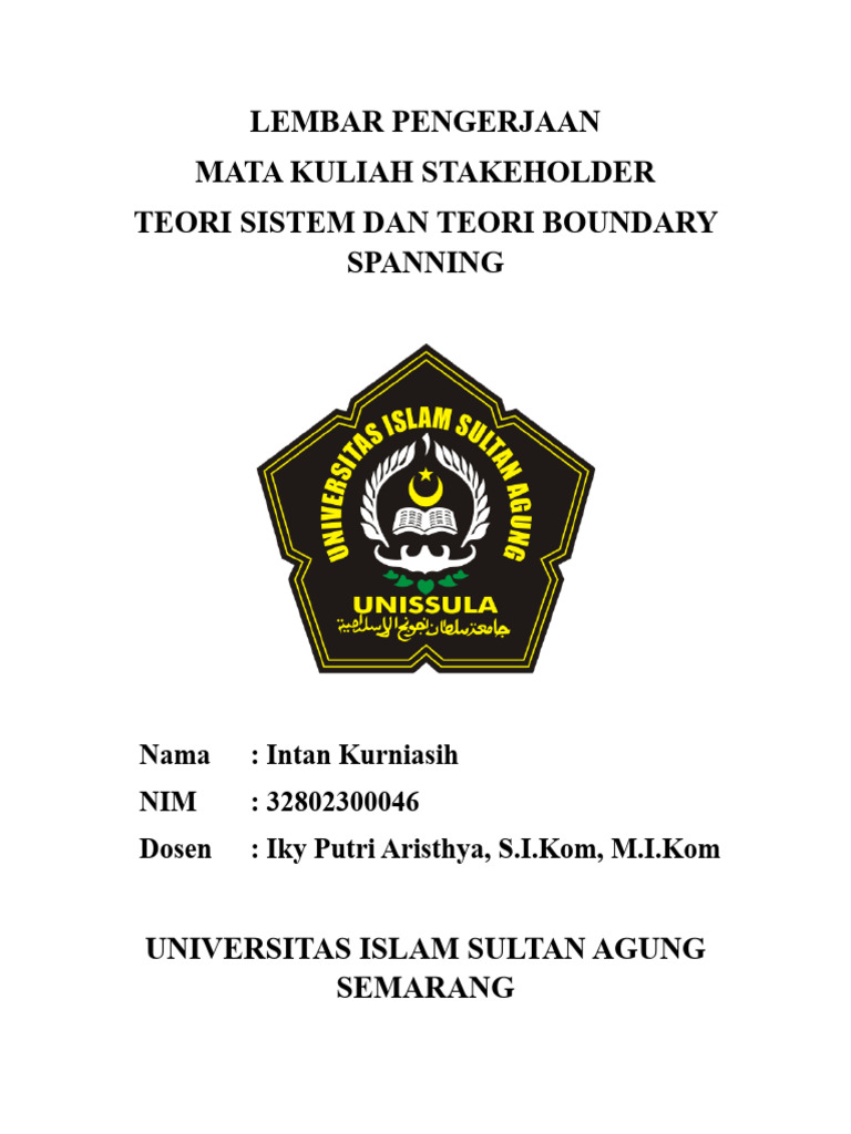 Teori Boundary Spanning | PDF