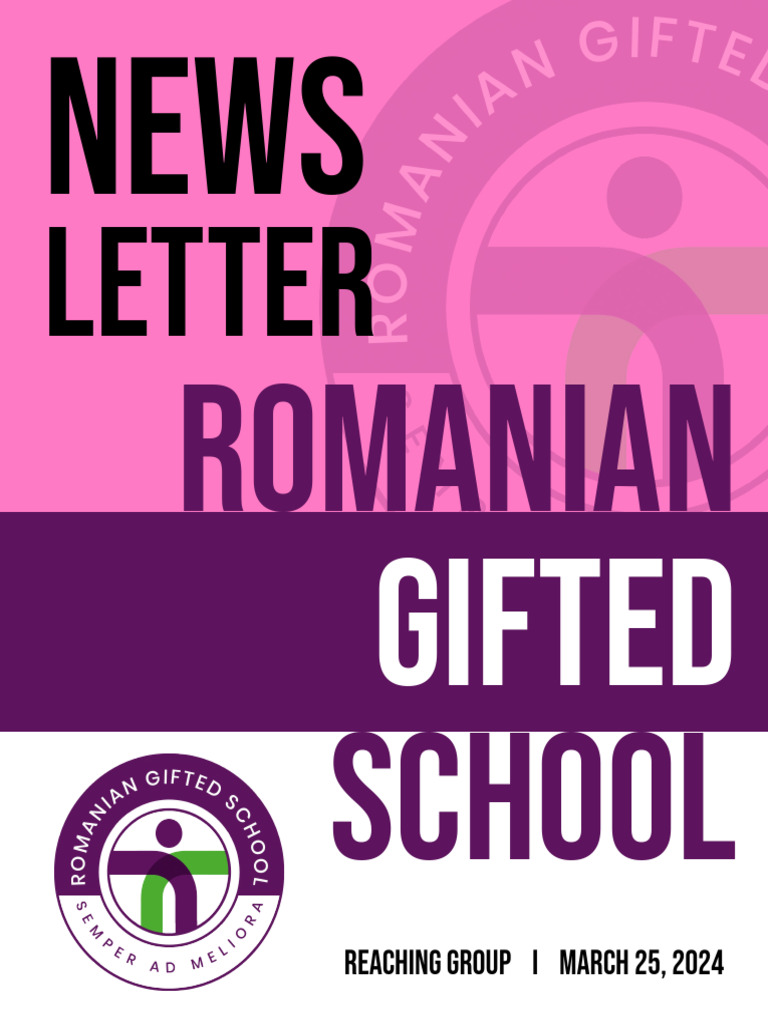 RGS Newsletter - Reaching Group - March 25 2024 | PDF | Learning ...