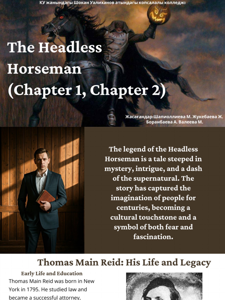 The Headless Horseman A Tale of Mystery and Legend PDF | PDF