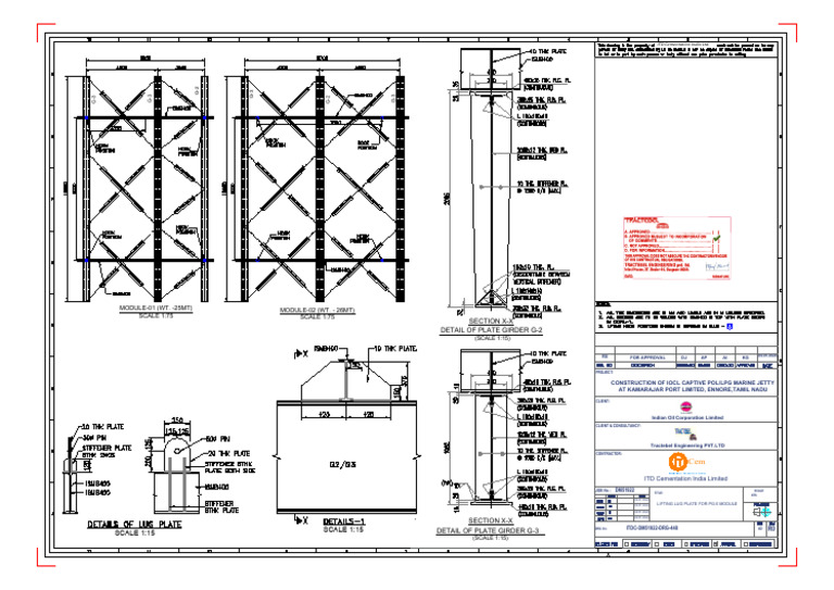 Lifting Lug Plate For PG-5 Module | PDF