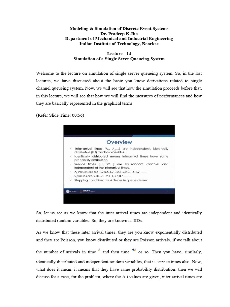 lec14 | PDF | Random Variable | Probability Distribution