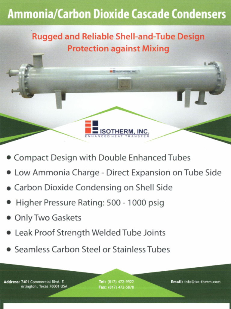 Ammonia CO2 Cascade Brochure | PDF