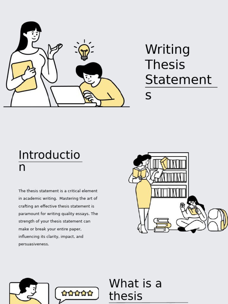 Thesis Statement Outline | PDF