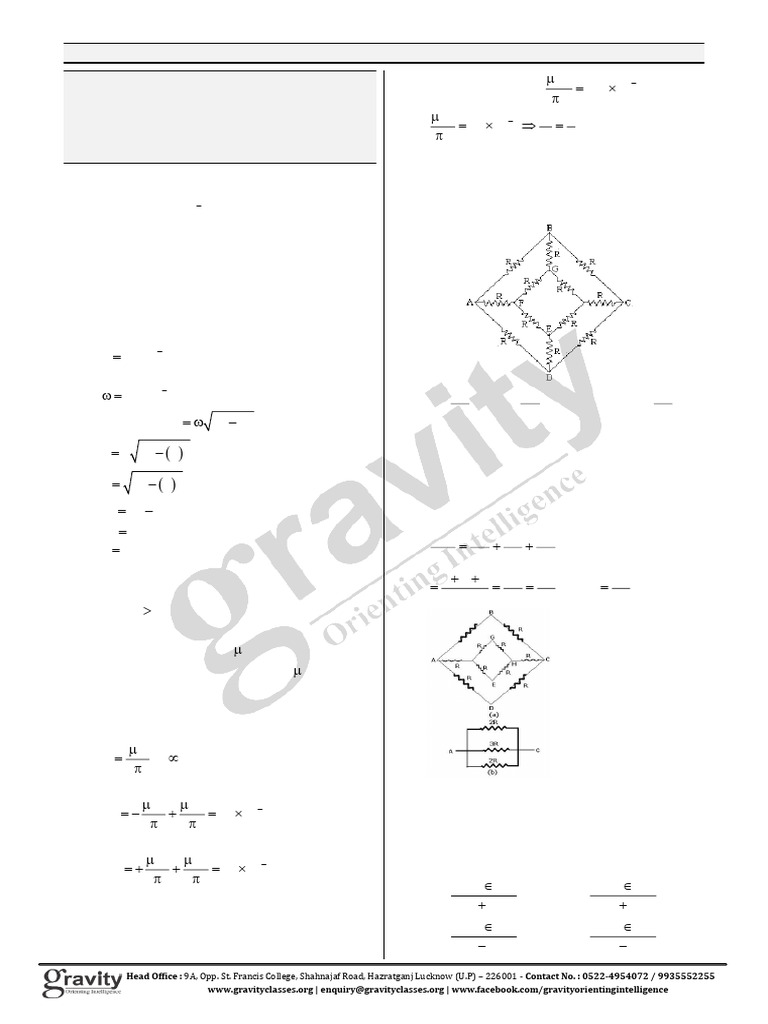 JMTS 24 - 25 (FST-10) Master | PDF | Capacitor | Inductance