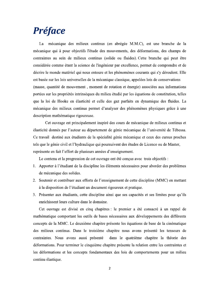 Cours de MMC Bac2 Ista Kzi 2024 | PDF