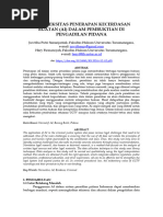 Pedoman Penulisan Tesis UGM | PDF