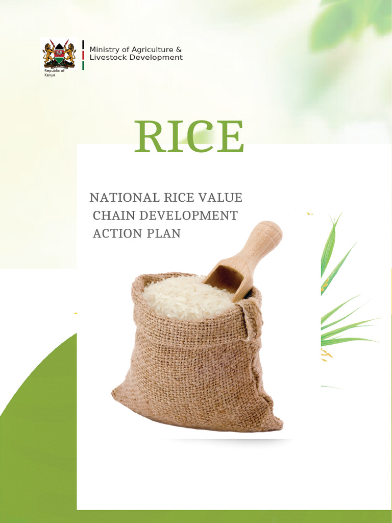 Rice Value Chain Action Plan (23.10.2024) | PDF | Cost Of Living ...