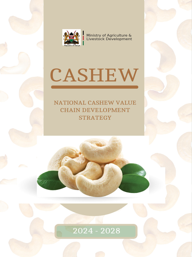 National Cashew Value Chain Strategy 2024-2028 | PDF | Cost Of Living ...