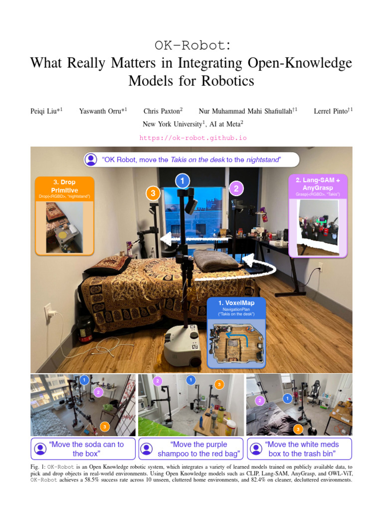 OKrobot | PDF | Voxel | Robot