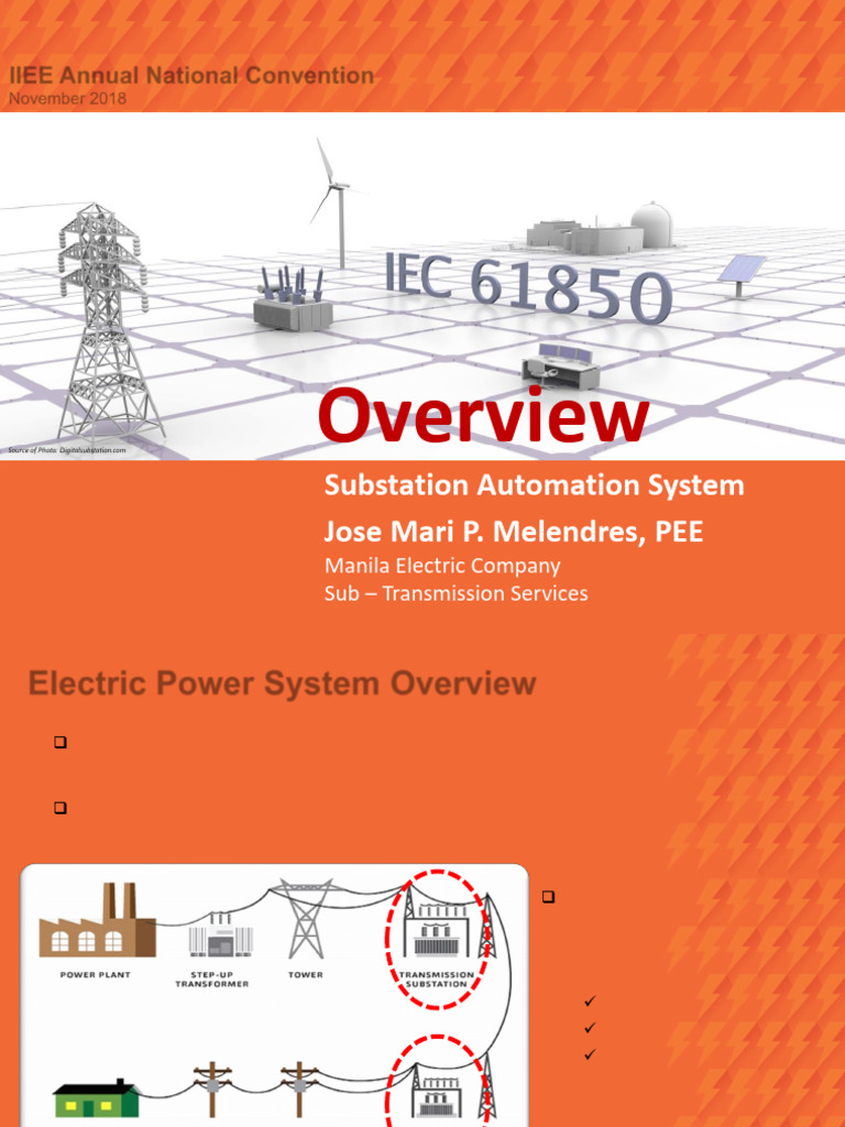 IEC 61850 for Substation Automation | PDF | Electrical Substation | Computer Network