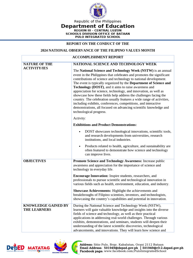 VALUES ACR 3 | PDF | Science | Science, Technology, Engineering, And Mathematics