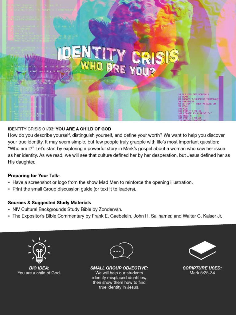 Finding True Identity in Christ | PDF | Jesus | Gospel Of Mark