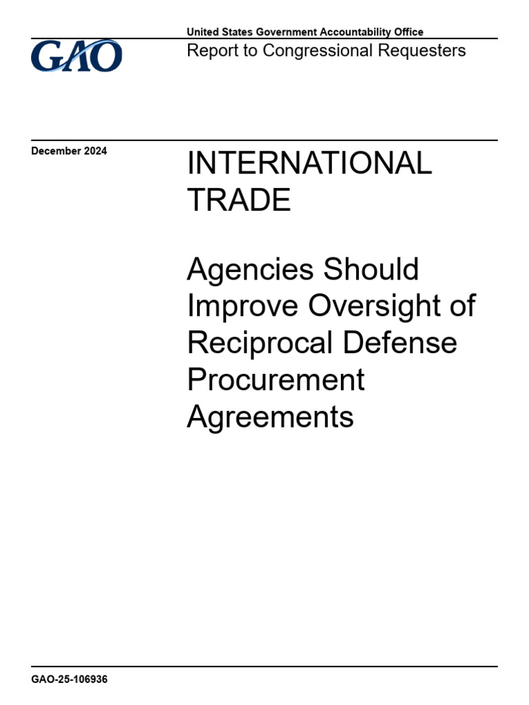 gao-25-106936 | PDF | Office Of Management And Budget | Government ...