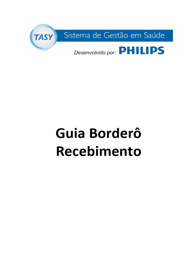 Guia Completo do Borderô de Recebimento | PDF | Desconto | Transação em ...