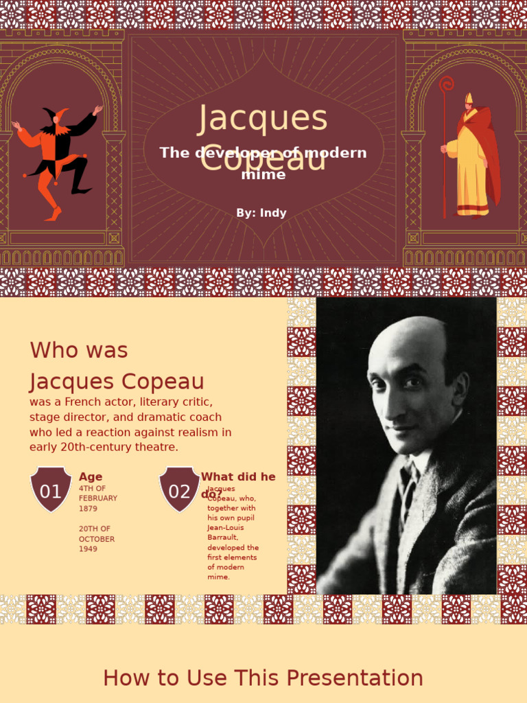 Jacques Copeau | PDF | Microsoft Power Point | Software