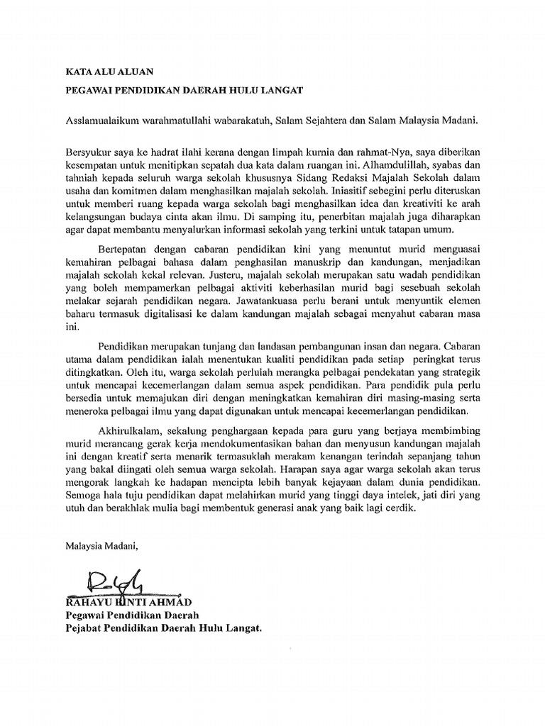 Kata Alu-Aluan PPDHL | PDF