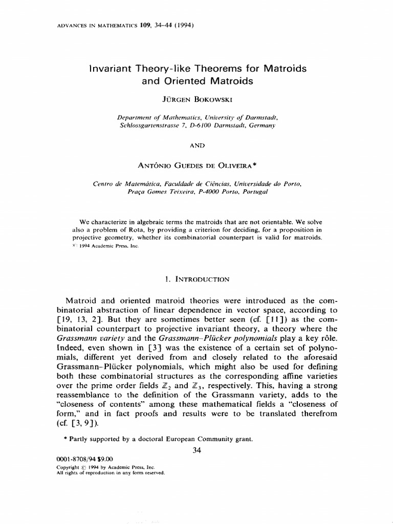 Bokowski 1994 | PDF